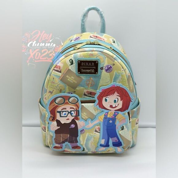 Loungefly | Bags | Loungefly Disney Pixar Up Young Carl Ellie Adventure ...